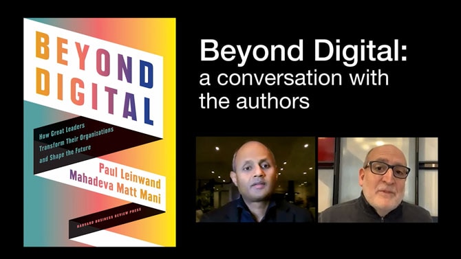 Beyond Digital: a conversation with the authors | Strategy&